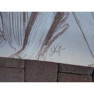 Art | Vintage 198s Fashion Illustration Poster Paltzik 47232 Plaid ...